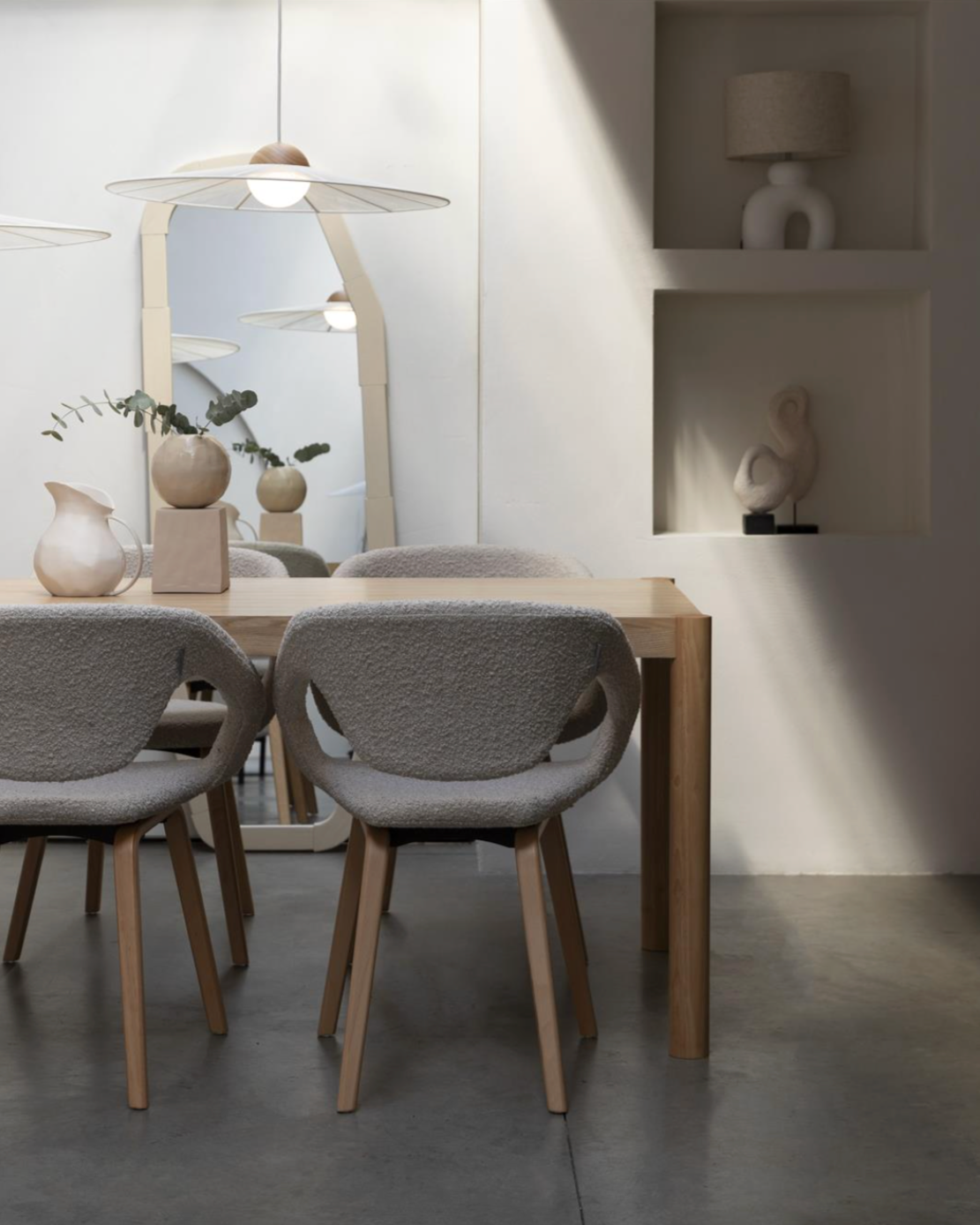 [In Stock] Zuiver-Sticks Dining Table 180×90 cm - Natural Wood – NOSA