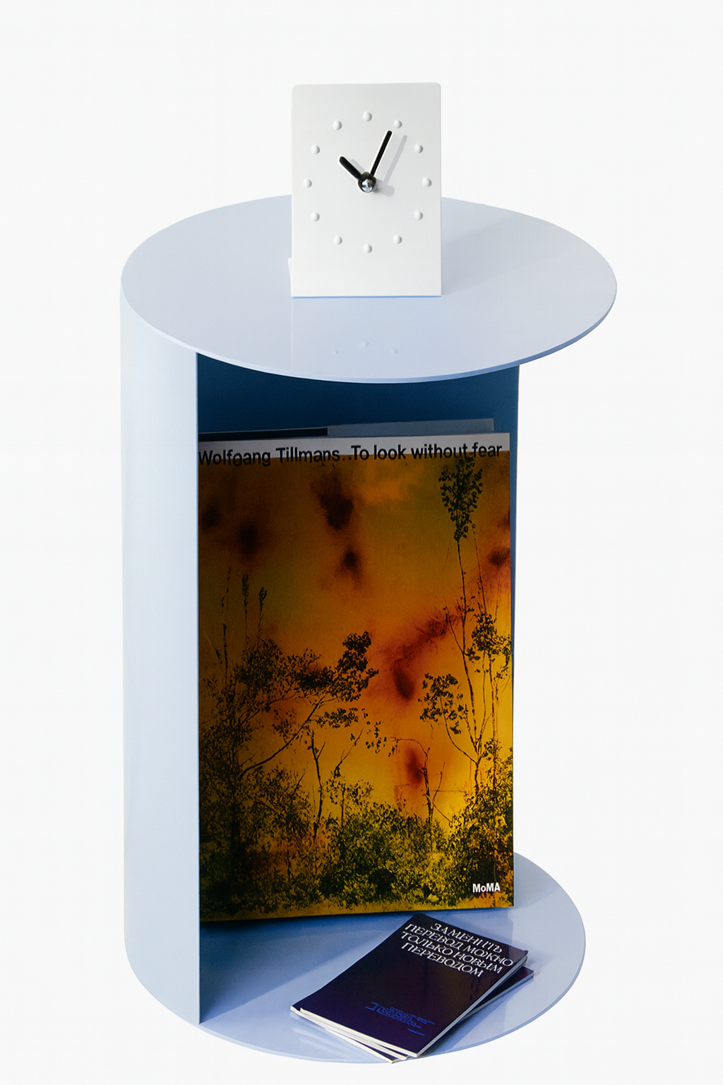 Rareraw-CYLINDER Table-Blue – NOSA